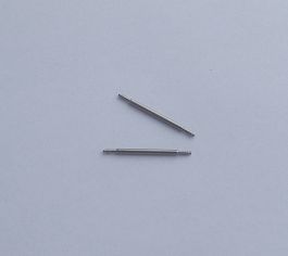 19 mm spring bars 1.3 mm diameter (pair)